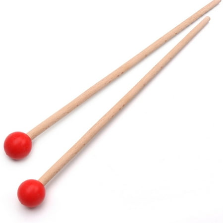 36.5cm Long Marimba Sticks Mallets Xylophone Piano Hammer Percussion ...