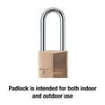 Master Lock Solid Brass 40 mm (1-9/16 in) Padlock with Key, 51 mm (2 in) shackle - Walmart.com