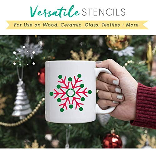 Snowflake Stencils For Windows