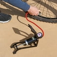 Slime Bike Tire Inflator with Single Cylinder Foot Pump, Presta Valve ...