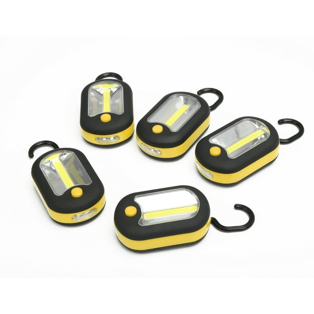 Hyper Tough 5-Pack 2-In-1 Mini LED Work Light and Flash Light - Walmart ...