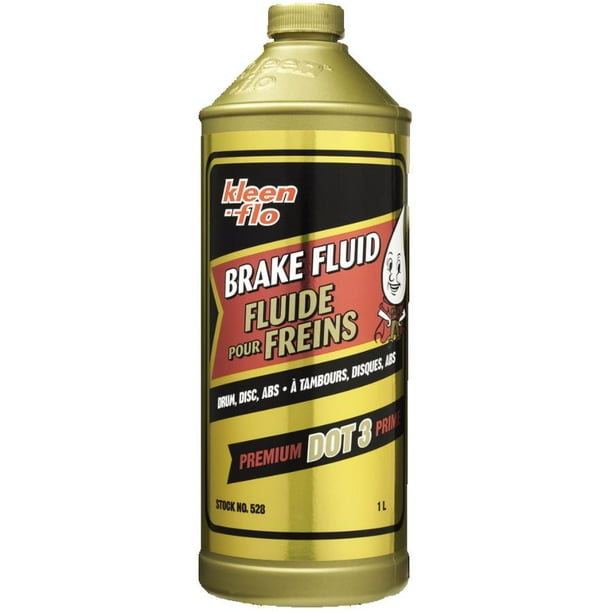 Premium DOT 3 Brake Fluid - 1 L - Walmart.ca