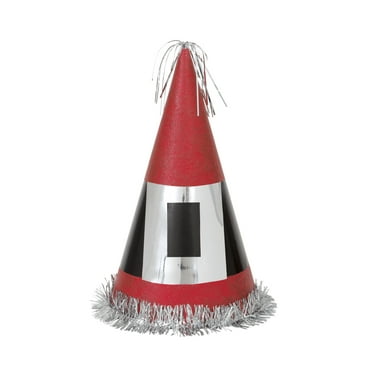 Pink Zebra Large Glitter Party Hat - Walmart.com
