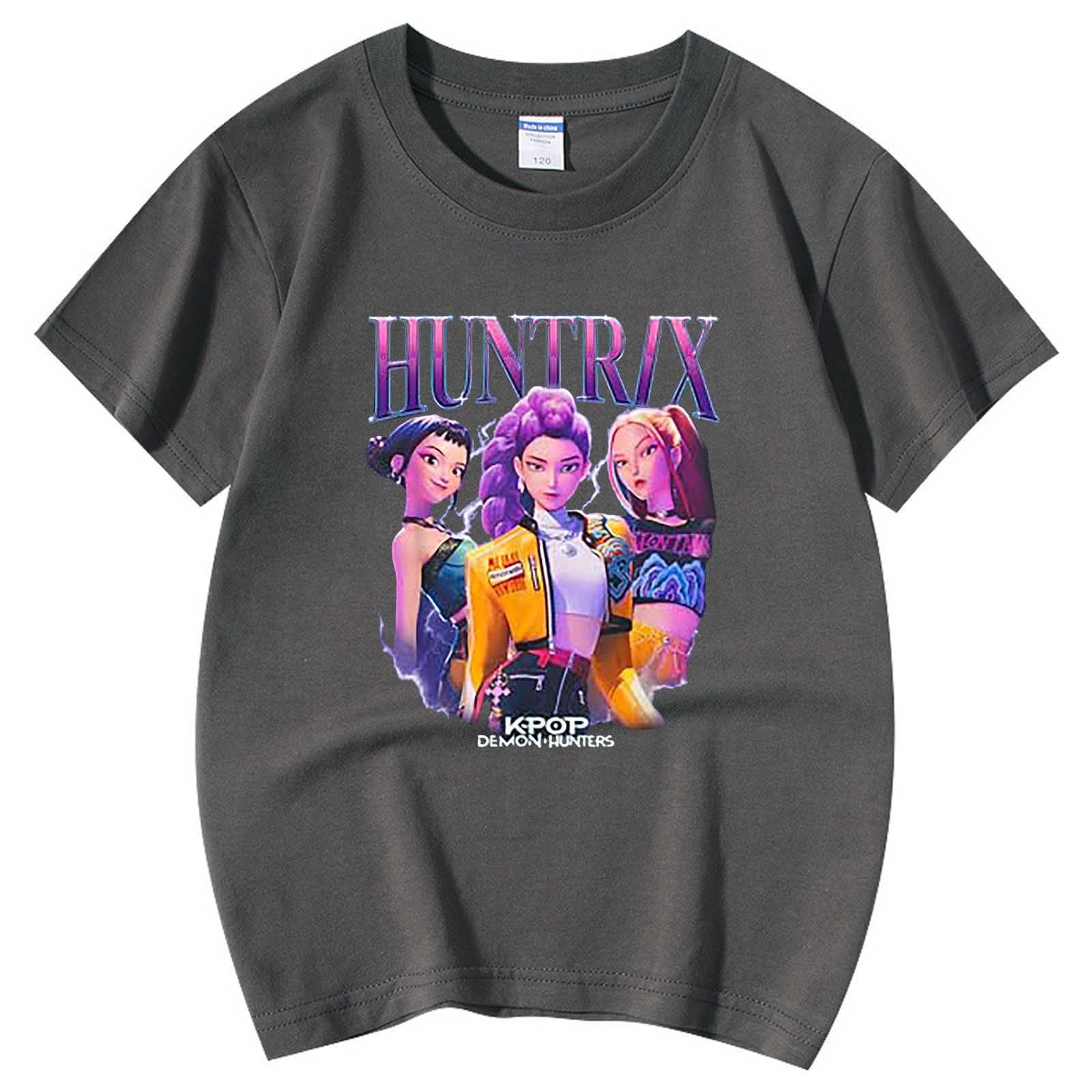 Click here for Kcodviy Kpop Graphic Tee For Girls Summer Short Sl... prices