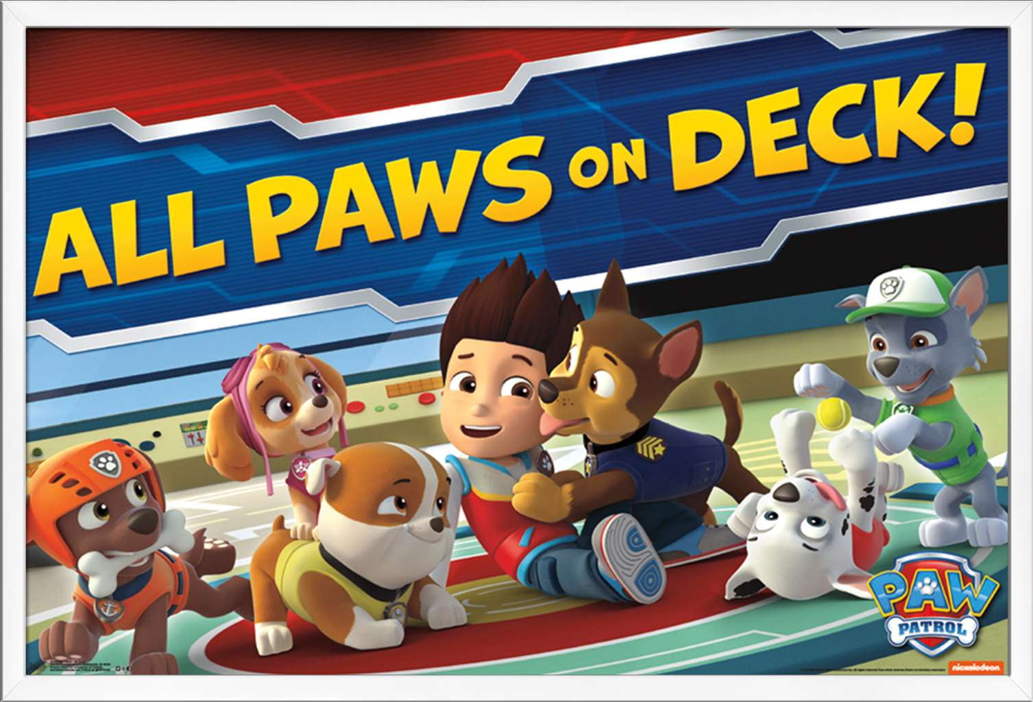 Nick Jr Paw Patrol - On Deck Poster - Walmart.com - Walmart.com