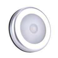 Meridian LED Push-Button Tap Light, Silver - Walmart.com
