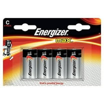 Energizer Max Alkaline C Battery 4-Count (Pack of 48) - Walmart.com