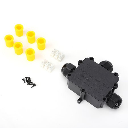 Terminal Box, Sun Protection Junction Box Waterproof For Underwater ...