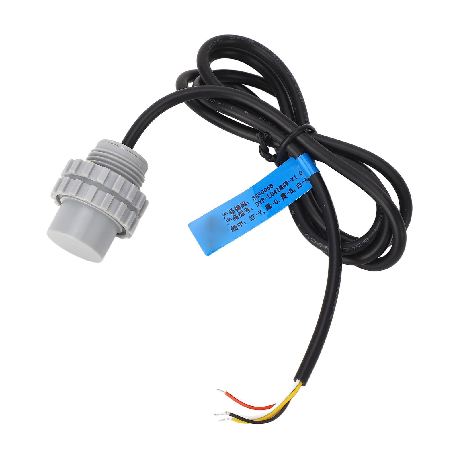 Ultrasonic Distance Measuring Sensor, DC5-24V 6 Meter IP68 Waterproof ...