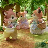 Calico Critters Deer Family, Set of 4 Collectible Doll Figures ...