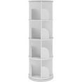NAIYUFA Revolving Bookshelf 360 Display Floor Standing Rotating ...
