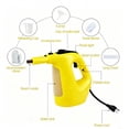 1400W Handheld Steam Cleaner, 257℉ High Pressure Steamer with 14-Piece ...