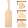 Blank Oars Unfinished Wooden Chip Paddle Decoration DIY Paddles ...