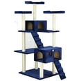 Go Pet Club Extra Large 72-in Cat Tree & Condo, Scratching Post Tower ...
