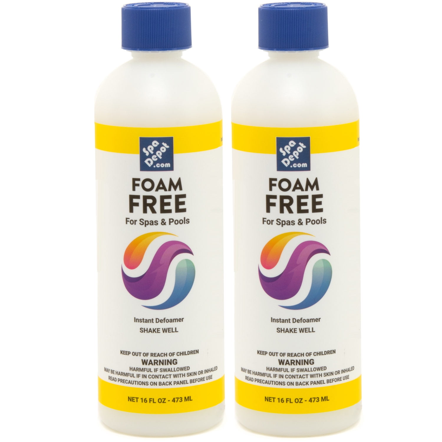 Spa Depot Foam Free Water Defoamer & Preventer - Hot Tub & Pool Anti ...
