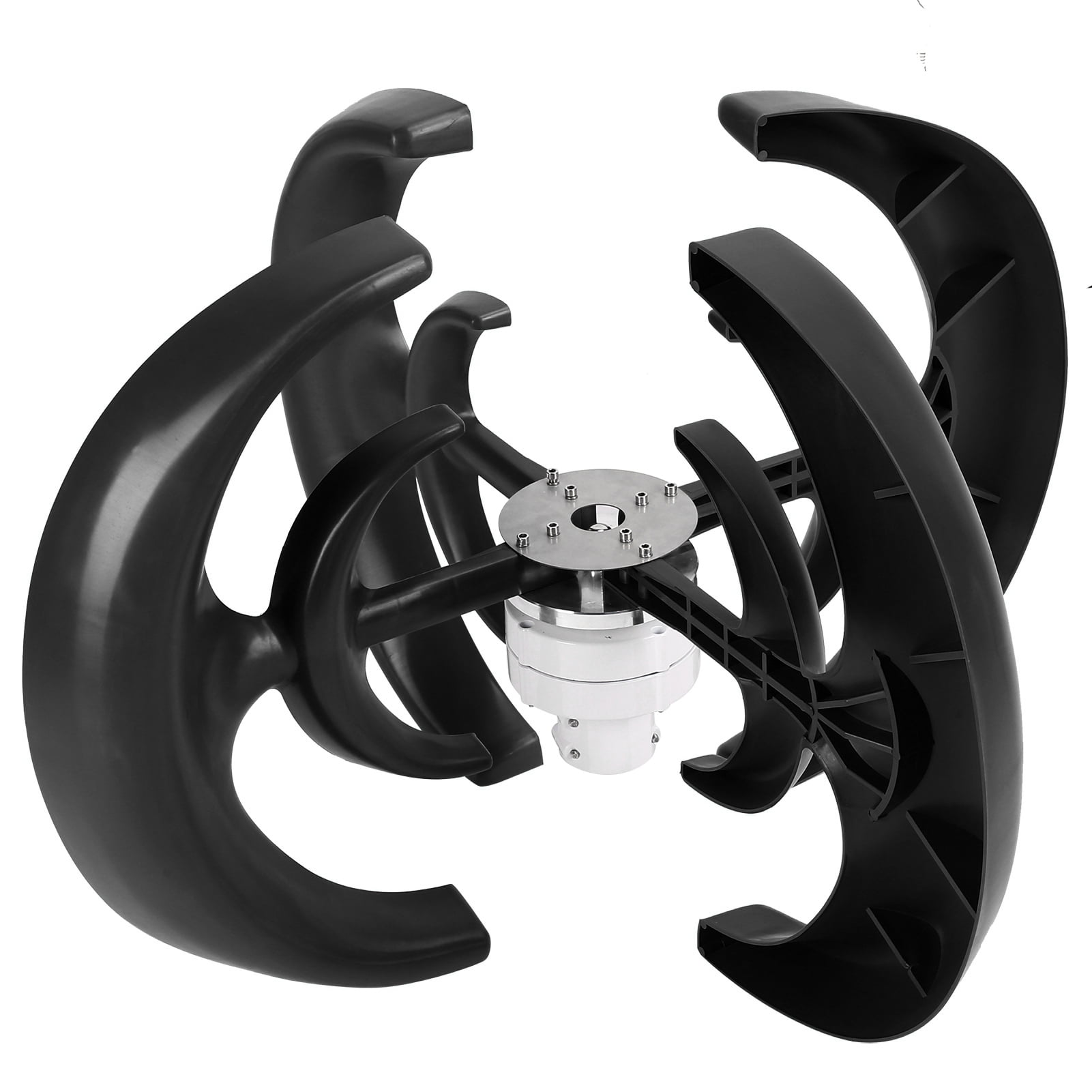 Wind Turbine Kit, 1200W 4 Blade Wind Turbine Generator, AC Motor Solar ...