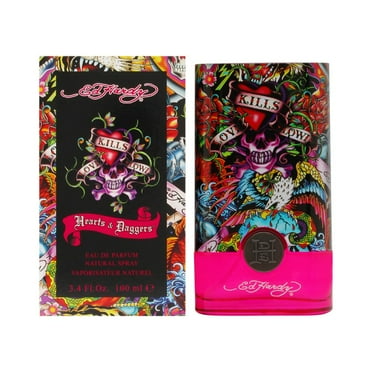 Ed Hardy Hearts & Daggers Men's Fragrance - 3.4 Oz Eau De Toilette ...