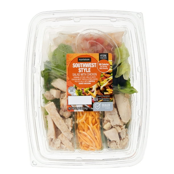 Marketside Southwest Style Salad, 12.5 oz, Fresh Deli - Walmart.com