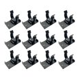 12Pieces Kitchen Plinths Clip Sturdy Plastic Kickboard Brackets for 32 ...