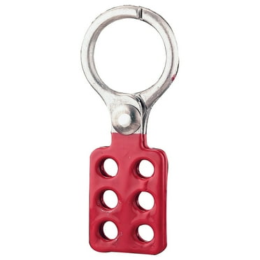 Master Lock Steel Lockout Hasp, Steel/Vinyl, 2 3/8", Red - Walmart.com