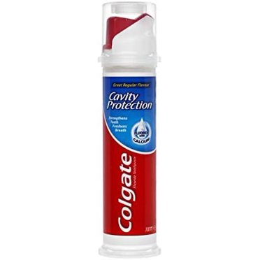 Colgate Cavity Protection Toothpaste, Fluoride Formulation, Travel Size ...