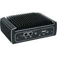 PARTAKER Fanless Mini PC, 4K Powerful Industrial Mini Computer, i5 ...