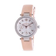 Michael Kors Women's Jaryn Rose Gold Stainless Steel Bracelet Watch ...