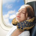 11.4in U-Shaped Pillow Strap With A High Resilience Memory Foam Core ...