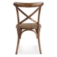 Poly & Bark Cafton Crossback Chair in Walnut - Walmart.com