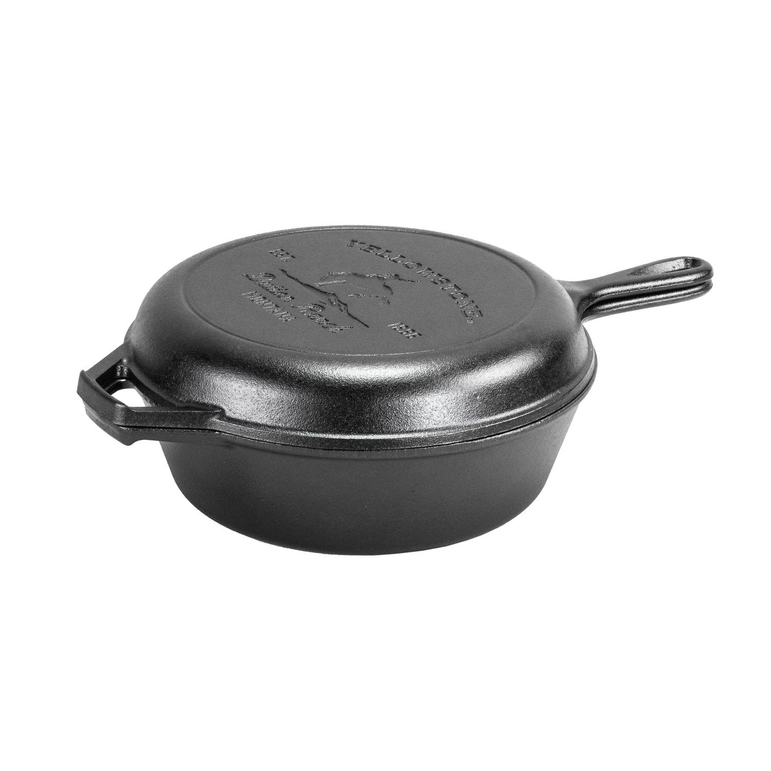 Lodge Yellowstone™ Cast Iron Bucking Bronco Combo Cooker - Walmart.ca