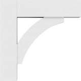 5"W x 24"D x 24"H Standard Thorton Architectural Grade PVC Bracket with ...