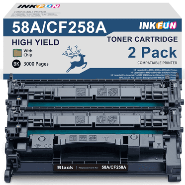 CF258X Toner Cartridge 58X Black (NO-chip) Compatible for HP 58A 58X ...