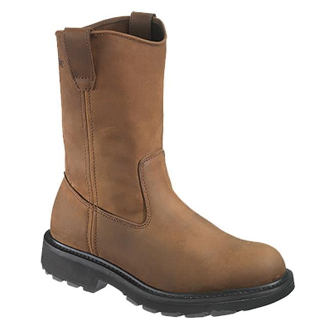 Wolverine Worldwide W04727 09.5M Medium Brown Work Boot, Size 9.5 ...