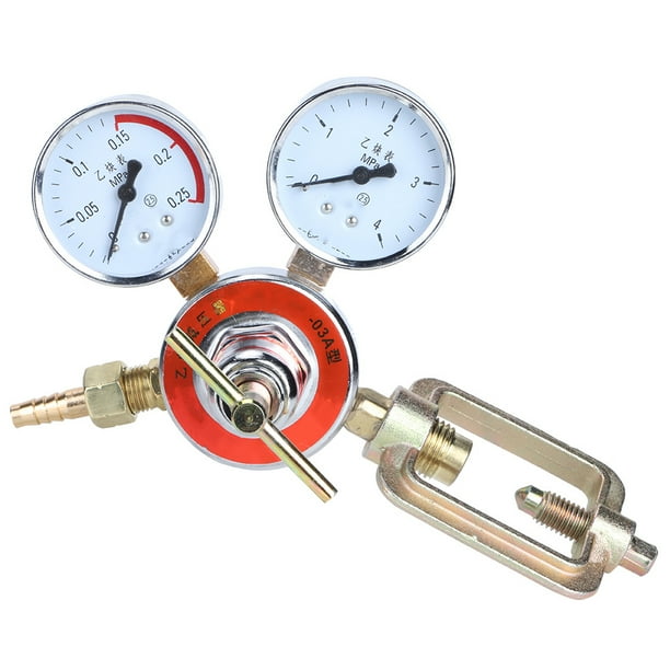 Acetylene Pressure Regulator,0.25x4MPa Acetylene Pressure Regulator ...