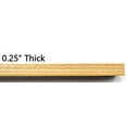 EISCO Half Meter Stick (Pack of 5), Hardwood 50cm with Vertical Reading ...