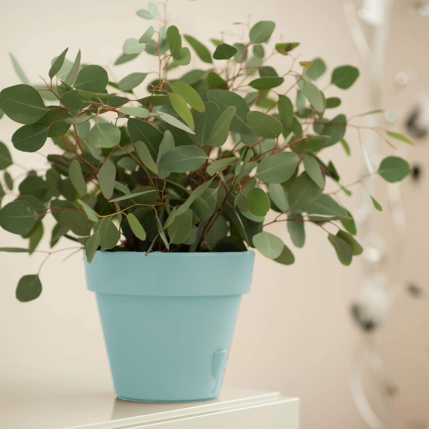 DecoPots - Self Watering Planter - 12.8" - Height 10.8 inches - Flower ...