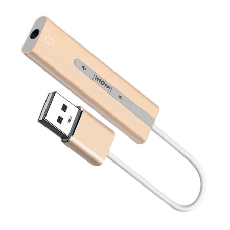 USB External Sound Card 3.5mm sound card; USB Audio Interface ...