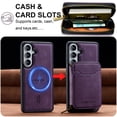Allytechgroup for Samsung Galaxy A57 Magnetic Wallet Case with RFID ...
