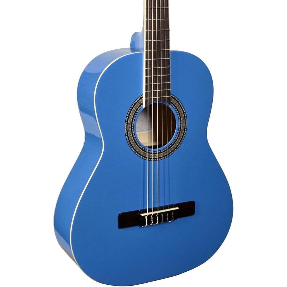 Light Blue Acoustic Guitar