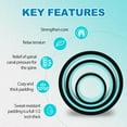 Back Roller Wheel - Yoga Wheel for Back Pain Relief, Deep Tissue ...