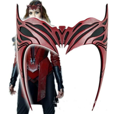 Scarlet Witch Cosplay Headwear Wanda Mask Resin Headgear for Women ...