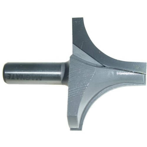 Magnate 3927 Plunge Roundover Router Bit — 1" Radius; 1/2" Small ...