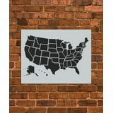 United States Map Stencil - Walmart.com