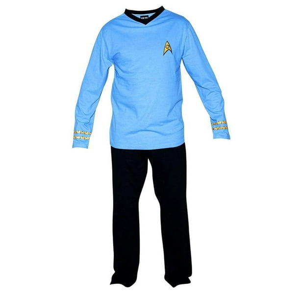 Star Trek Adult Spock Officer Uniform Blue Pajama Set Small - Walmart.ca