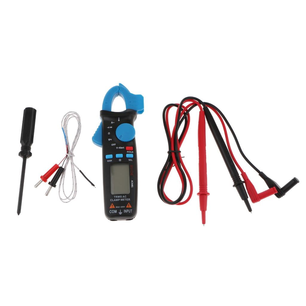 Multímetro de pinza amperimétrica, Pinza amperimétrica de CA / CC ...