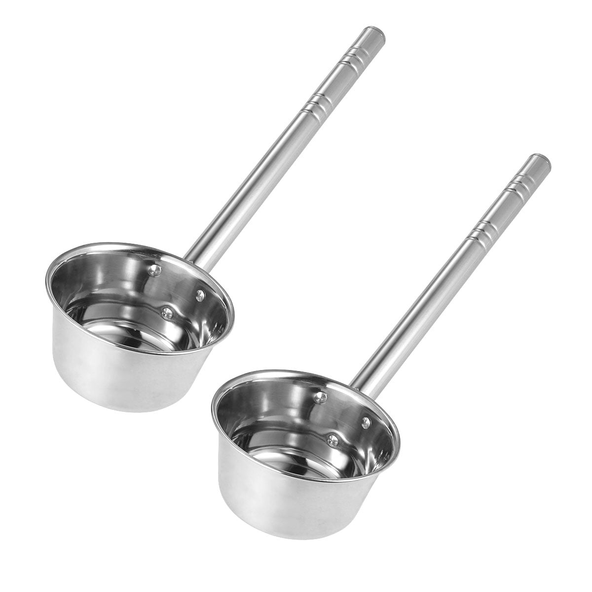 Ladle Water Scoop Dipper Stainless Steel Bath Handle Shampoo Kitchen ...