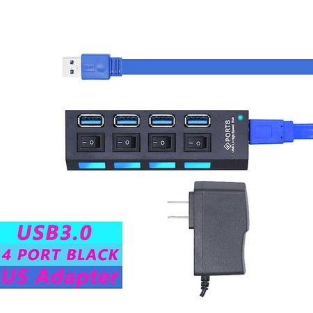 Jinzhaolai Usb 3.0 Hub High Speed Hub 4/7 Ports Multiple 3.0 Hub Switch ...
