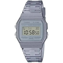 Casio F-91WS-8 Youth Quartz Unisex Digital Watch, Clear Gray - Walmart.com
