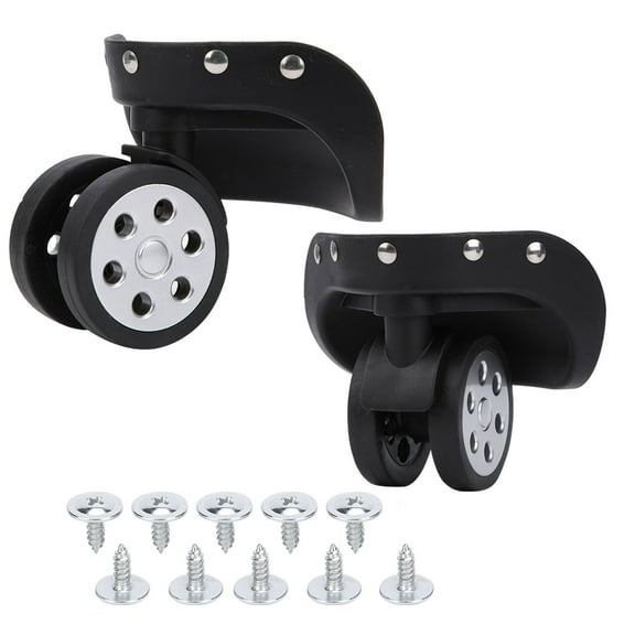 4pcs DIY Silent Luggage Wheel Repair Kit Universal Replacement Casters ...