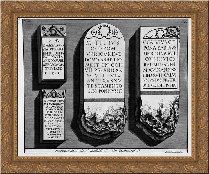 The Roman antiquities, t. 2, Plate LII. Registration of `Soldiers ...